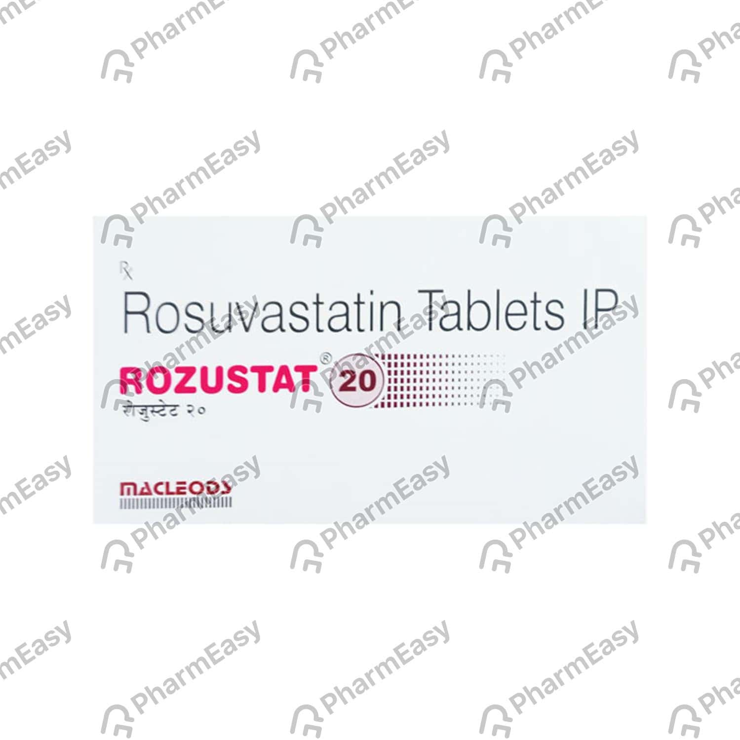 Rozustat 20 MG Tablet (15): Uses, Side Effects, Price & Dosage | PharmEasy