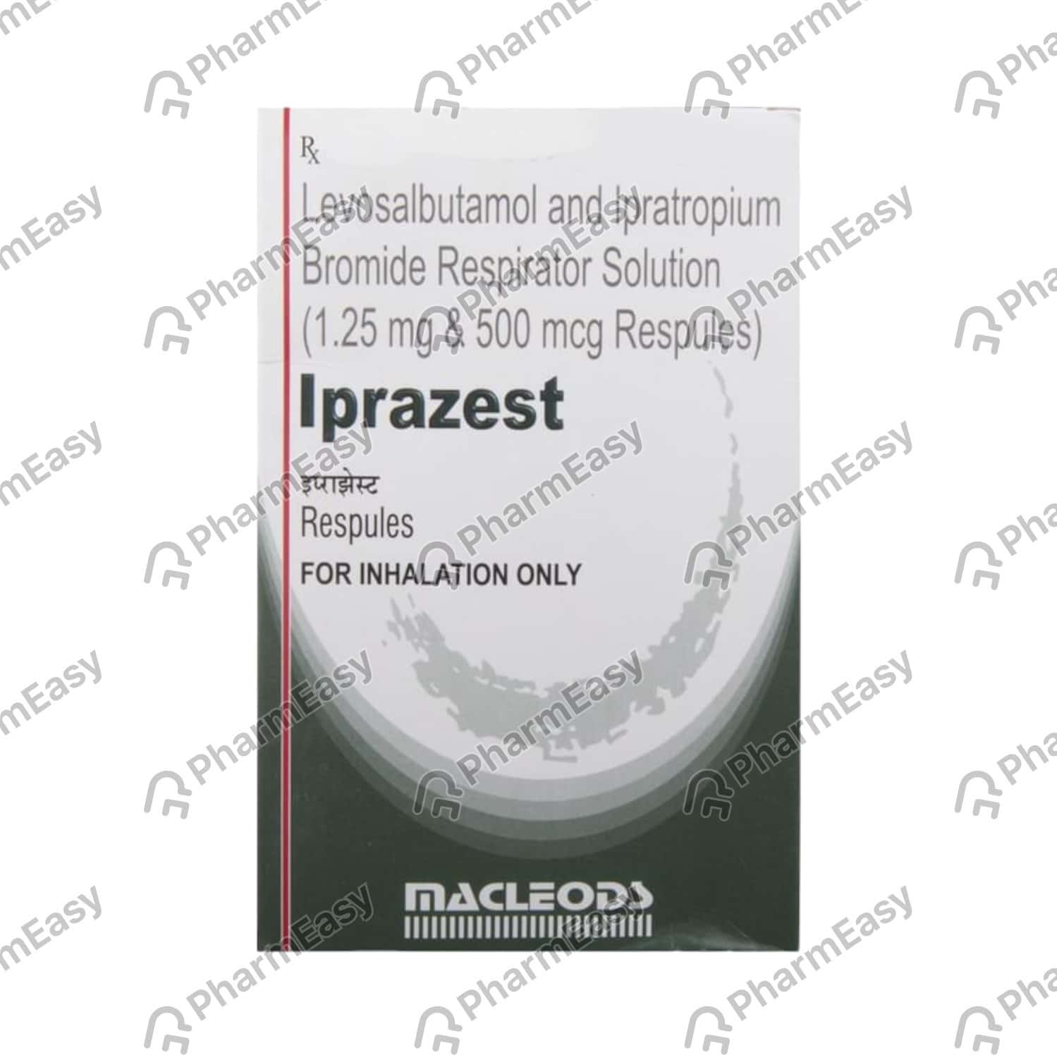 Buy Iprazest 1.25mg/500mcg 3ml Packet Of 5 Respules Online & Save Up to ...