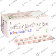 Buy Rivaban 15 MG Tablet (10) Online at Flat 15% OFF | PharmEasy