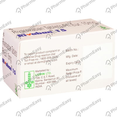 Buy Rivaban 15 MG Tablet (10) Online at Flat 15% OFF | PharmEasy