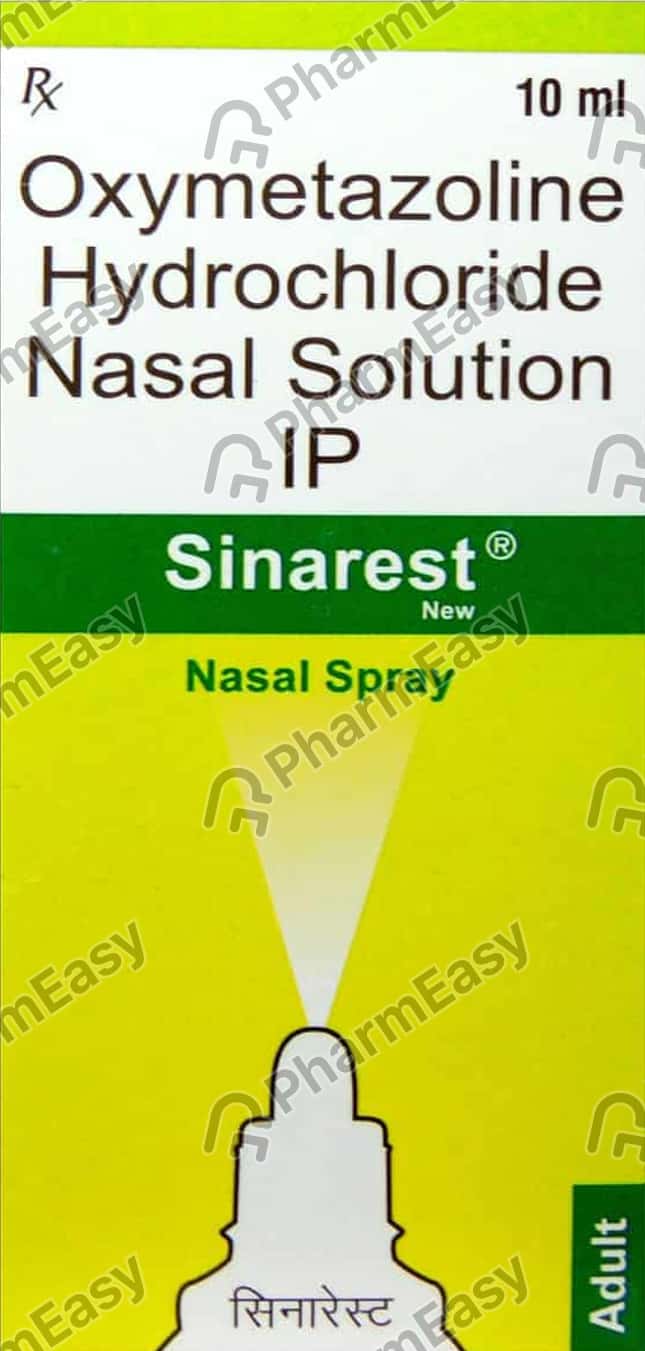 Buy Sinarest 0.05 %W/V Nasal Spray (10) Online at Flat 15% OFF | PharmEasy