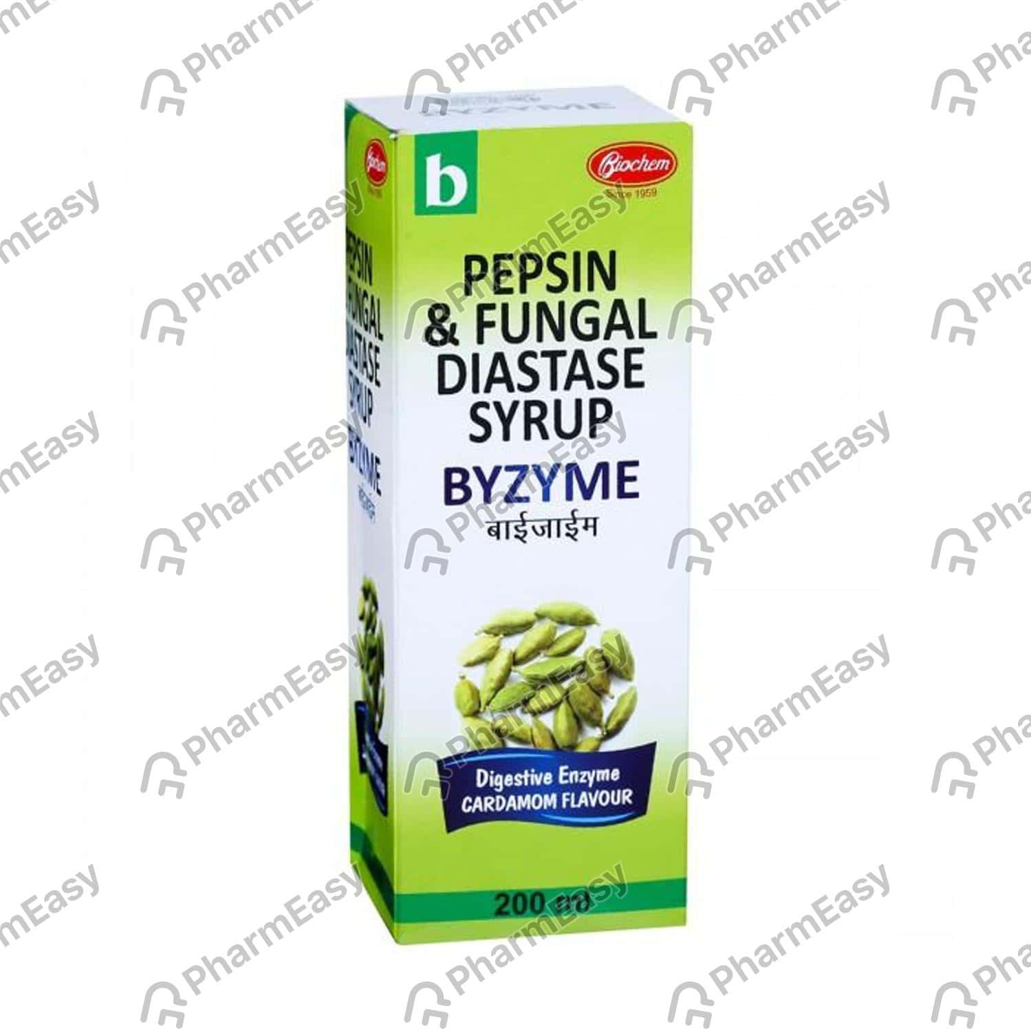 Byzyme Cardamom Flavour Bottle Of 200ml Syrup: Uses, Side Effects ...