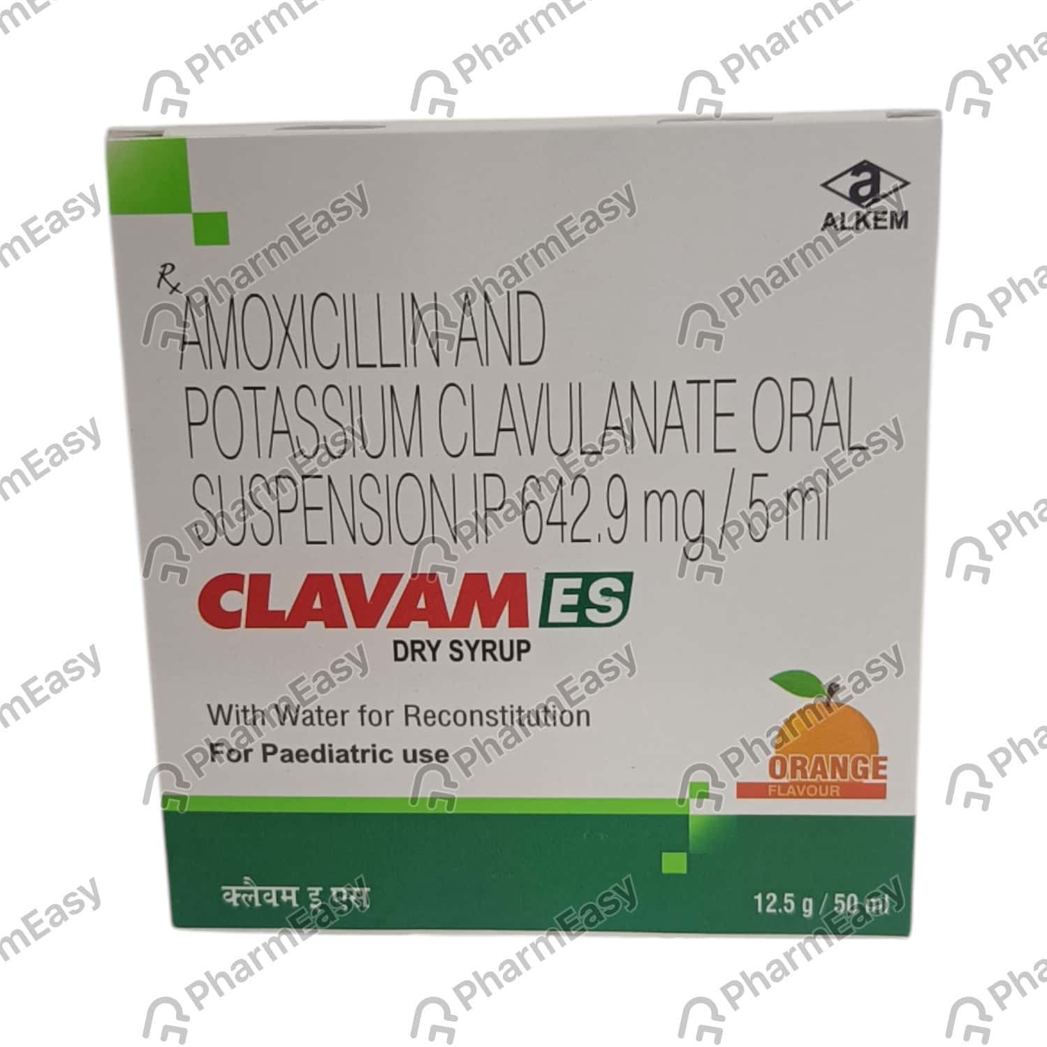 Buy Clavam Es Orange Flavour Bottle Of 50ml Dry Syrup Online at Flat 15 ...