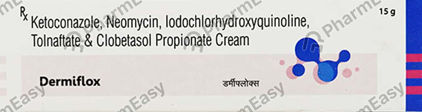Dermiflox Tube Of 15gm Cream: Uses, Side Effects, Price & Dosage ...