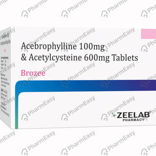 Brozee Strip Of 10 Tablets: Uses, Side Effects, Price & Dosage | PharmEasy