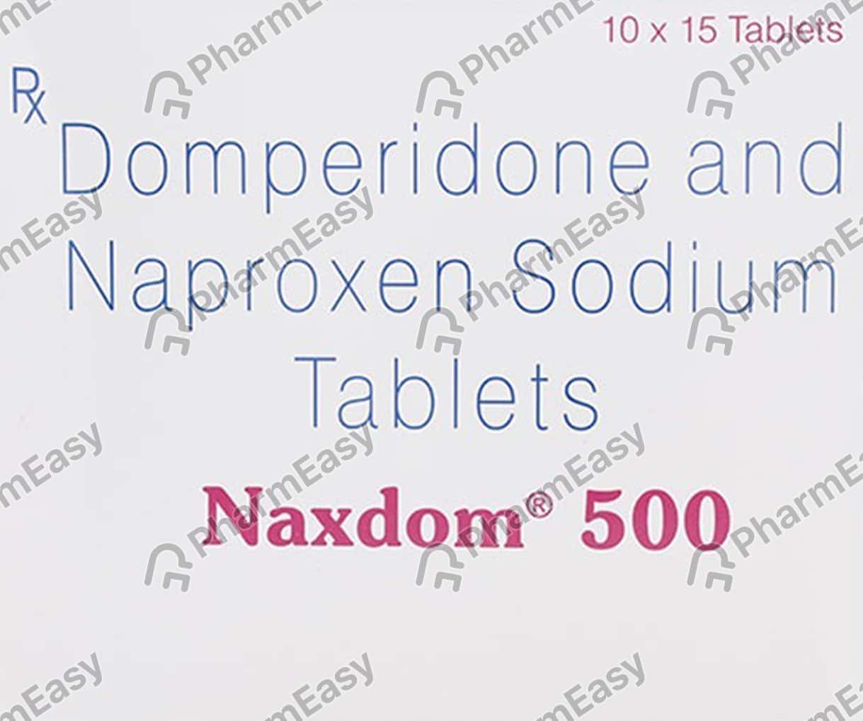 Naxdom 500 Tablet: Uses, Side-effects, Price, Dosage & More Info ...