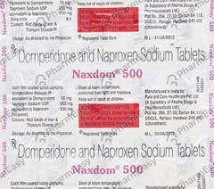 Naxdom 500 Tablet: Uses, Side-effects, Price, Dosage & More Info ...