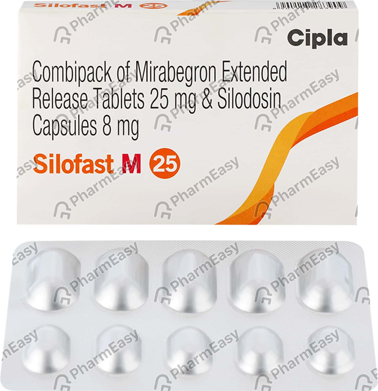 Silofast M 25mg Strip Of 20 Capsule And Tablet Combikit: Uses, Side ...