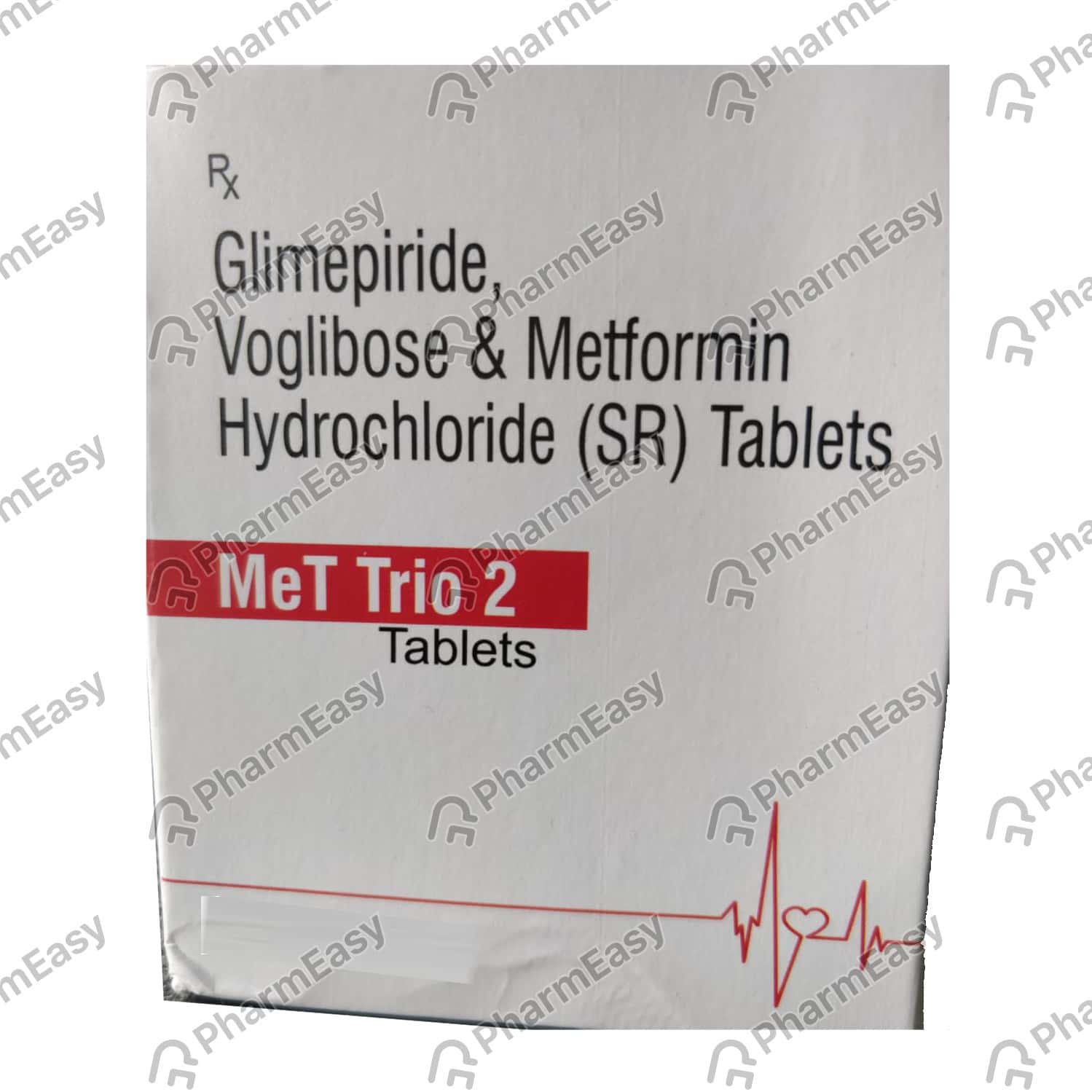 Met Trio 2mg Strip Of 10 Tablets: Uses, Side Effects, Price & Dosage ...