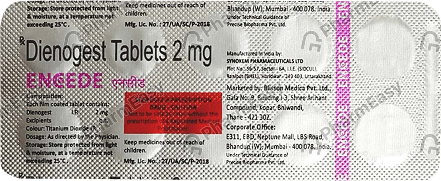 Encede 2 MG Tablet (10): Uses, Side Effects, Price & Dosage | PharmEasy