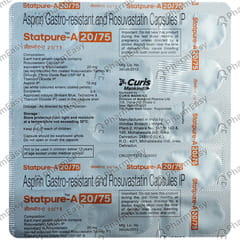 Statpure A 20/75mg Strip Of 15 Capsules: Uses, Side Effects, Price ...