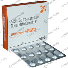 Statpure A 20/75mg Strip Of 15 Capsules: Uses, Side Effects, Price ...