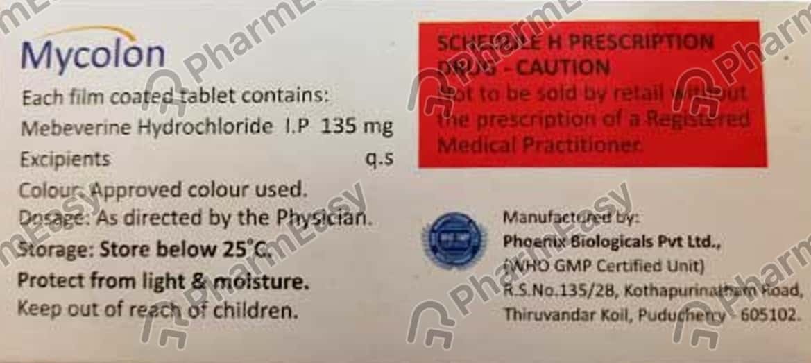 Mycolon 135 MG Tablet (10): Uses, Side Effects, Price & Dosage | PharmEasy