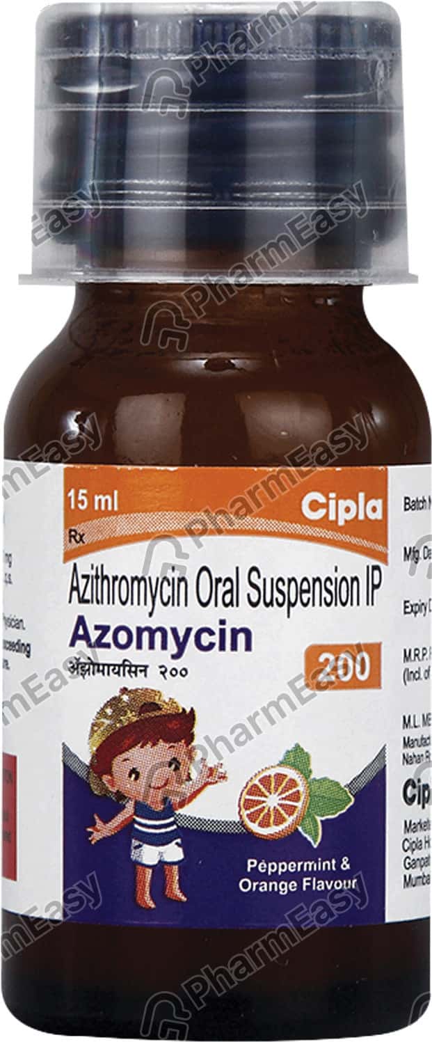 Azomycin 200 MG/5ML Suspension (15): Uses, Side Effects, Price & Dosage ...