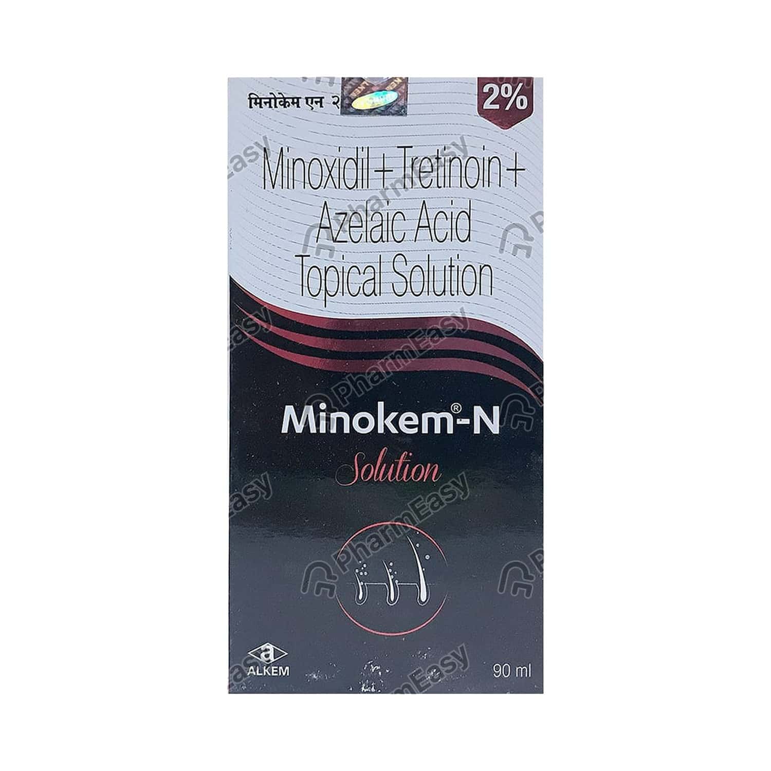 Minokem N 2% Solution 90ml: Uses, Side Effects, Price & Dosage | PharmEasy