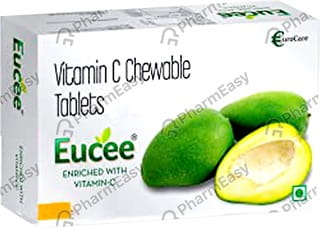 Eucee 500 MG Chewable Tablet (15): Uses, Side Effects, Price, Dosage ...