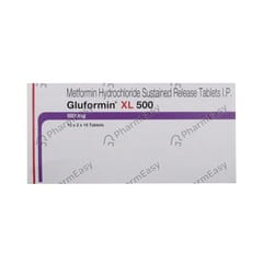 Buy Gluformin 500 MG Tablet (15) Online at Flat 18% OFF* | PharmEasy