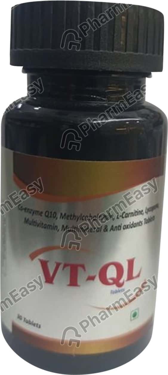 Buy Vt Ql Bottle Of 30 Tablets Online at Flat 15% OFF | PharmEasy