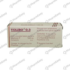Volibo 0.3 MG Tablet (15): Uses, Side Effects, Price & Dosage | PharmEasy