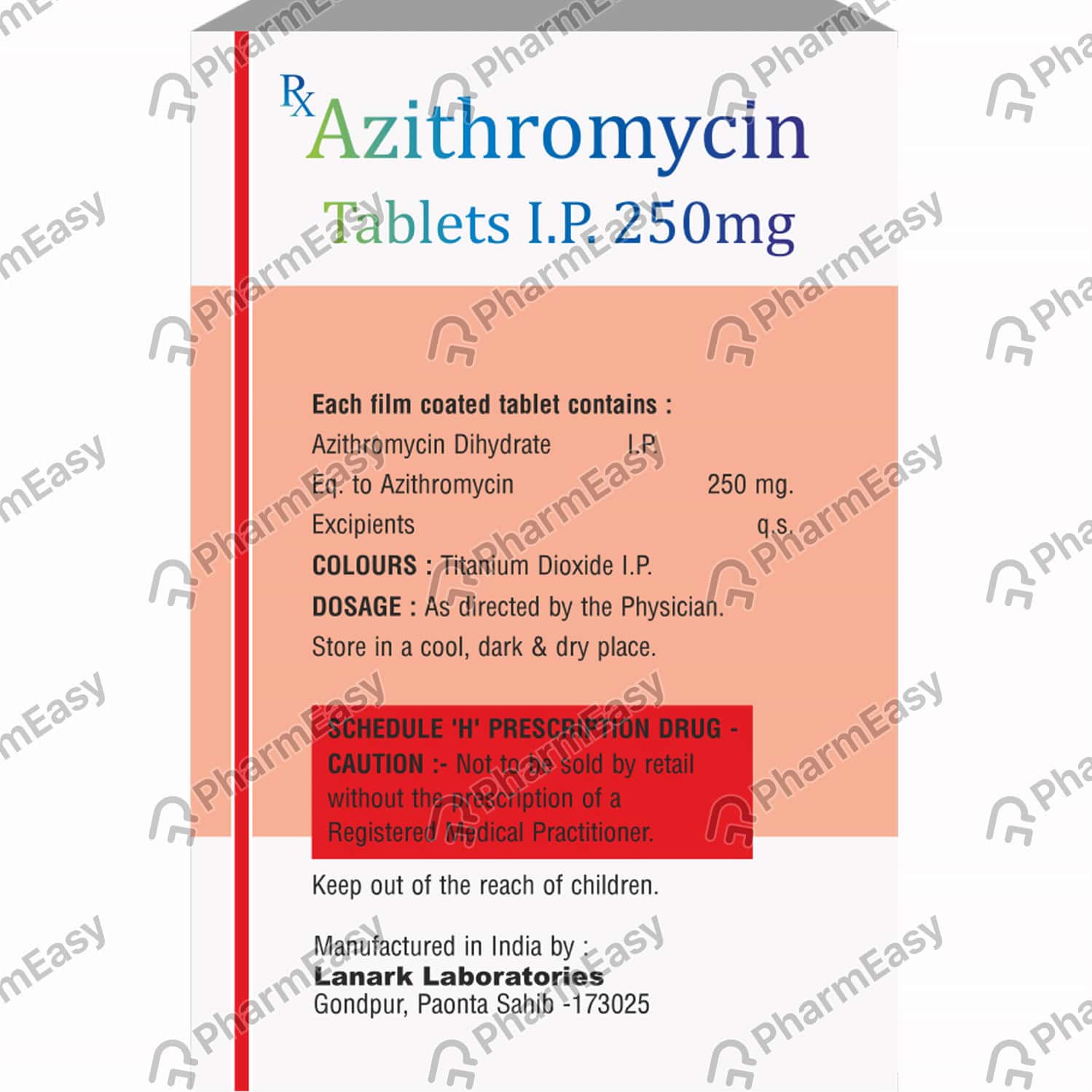 Buy Zithrozem 250 MG Tablet (6) Online at Flat 15% OFF | PharmEasy