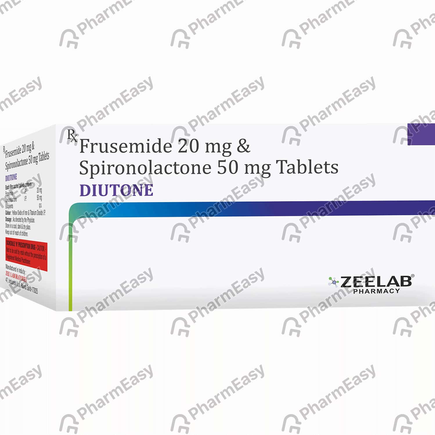 Buy Diutone Strip Of 10 Tablets Online at Flat 15% OFF | PharmEasy