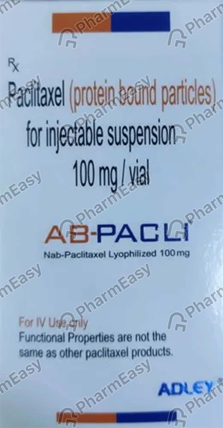 Ab Pacli 100 MG Powder For Injection (1): Uses, Side Effects, Price ...
