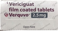 Verquvo 2.5mg Tablet: Uses, Side-effects, Price, Dosage & More Info ...