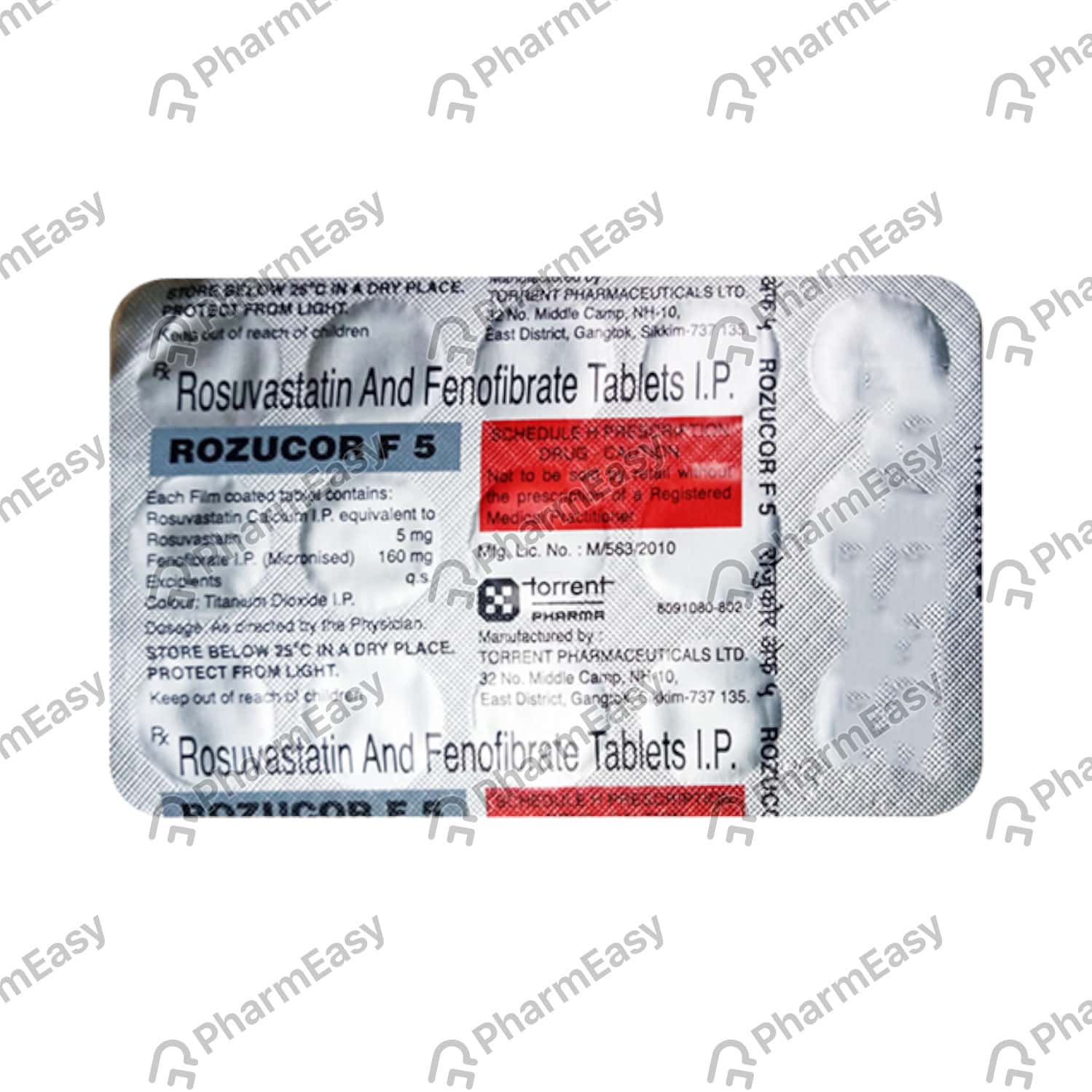 Rozucor F 5mg Strip Of 15 Tablets: Uses, Side Effects, Price & Dosage ...