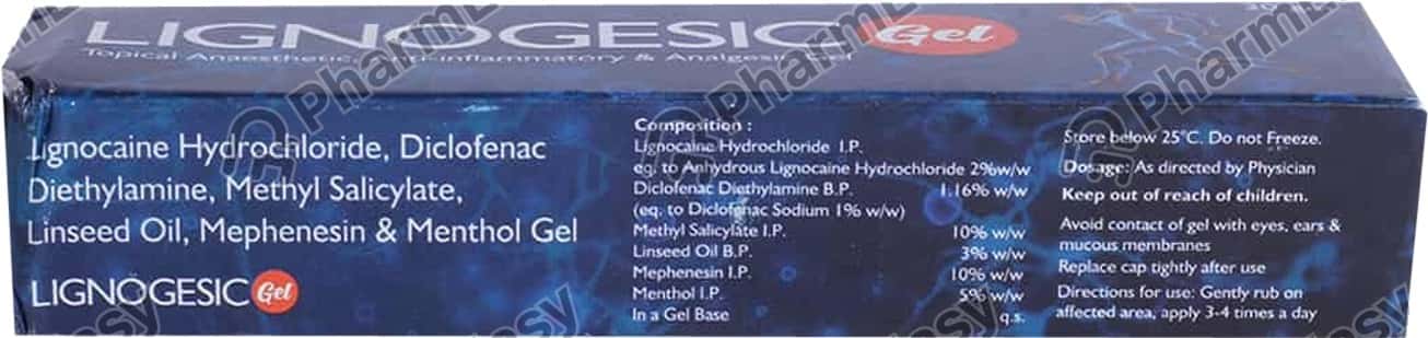 Buy Lignogesic Tube Of 30gm Gel Online at Flat 15% OFF | PharmEasy