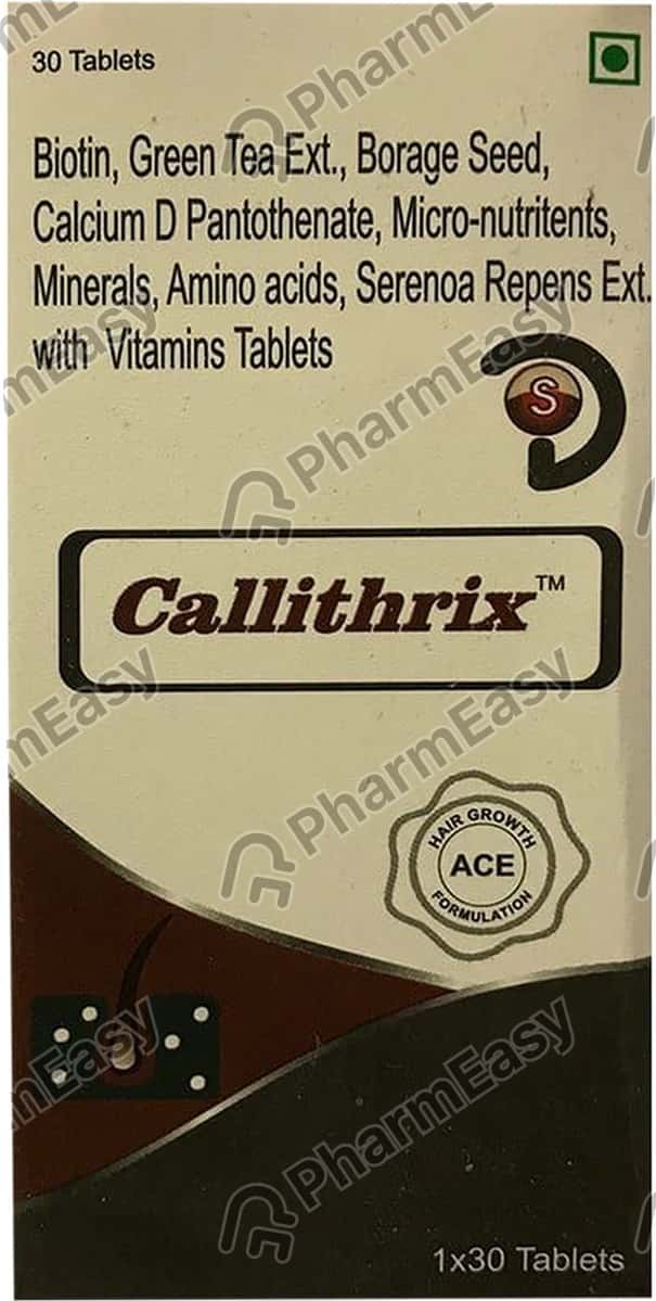 Buy Callithrix Bottle Of 30 Tablets Online at Flat 15% OFF | PharmEasy