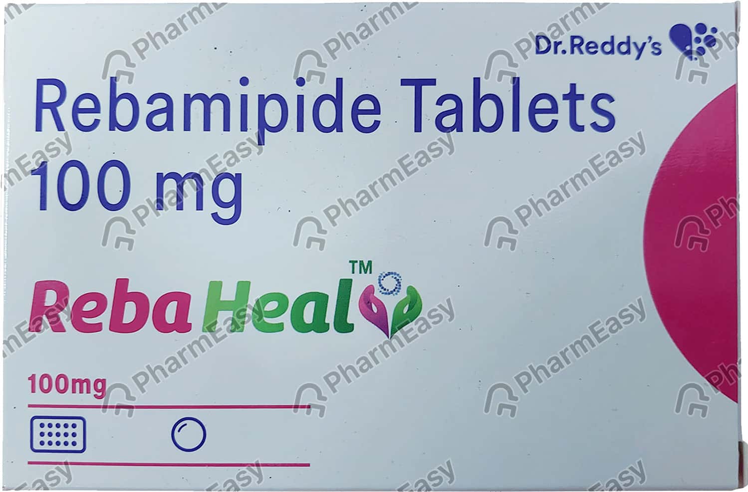 Buy Rebaheal 100 MG Tablet (15) Online & Save Up to 24% at PharmEasy