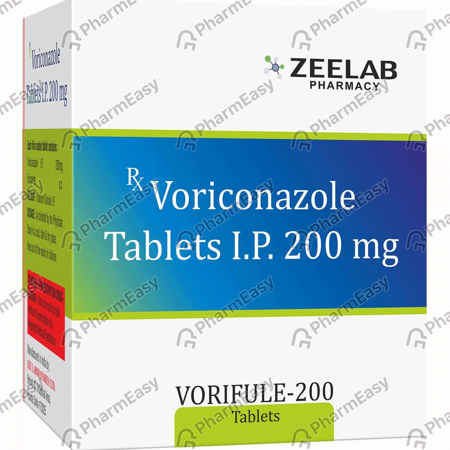 Buy Vorifule 200 MG Tablet (4) Online at Flat 15% OFF | PharmEasy