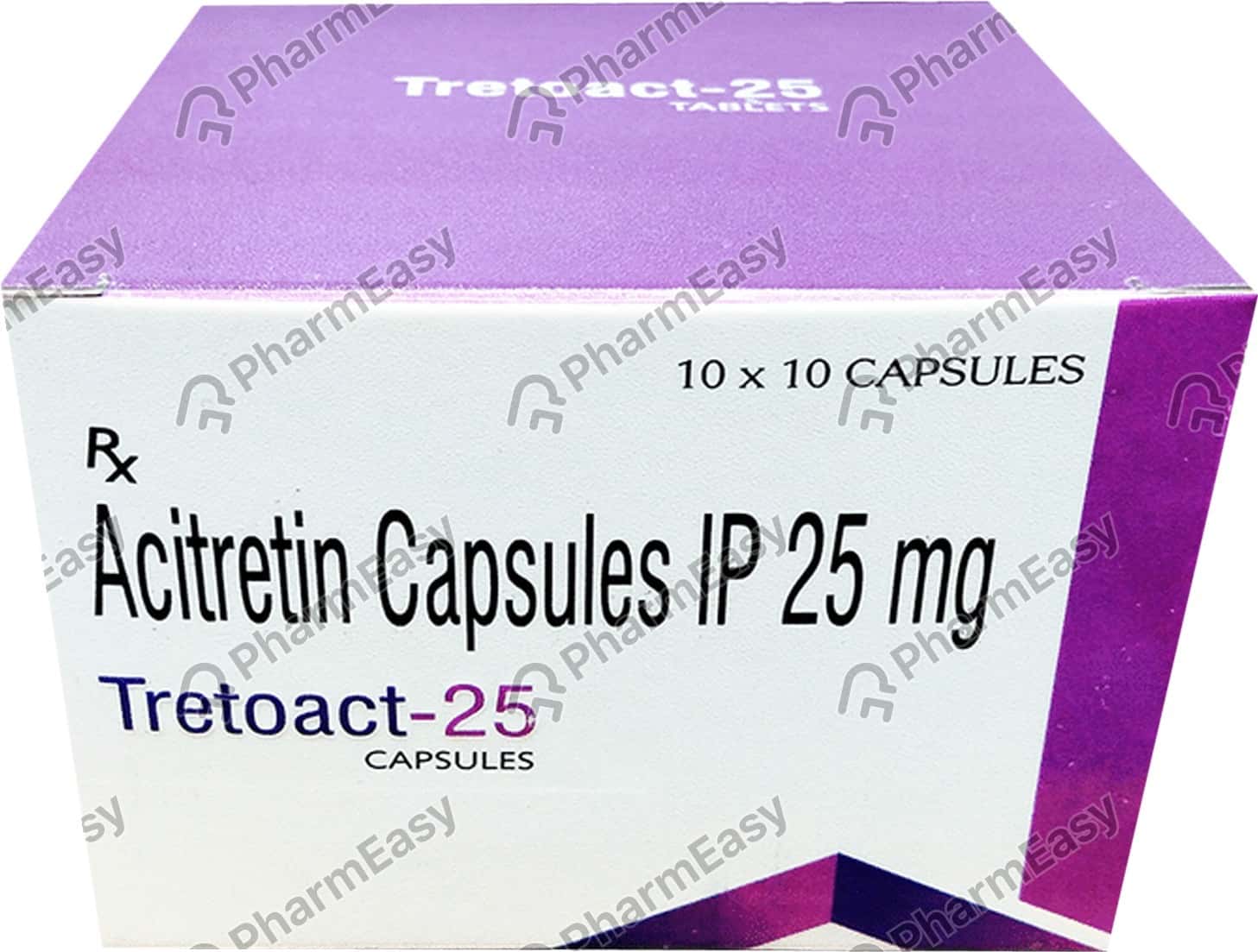 Tretoact 25 MG Capsule (10): Uses, Side Effects, Price & Dosage | PharmEasy