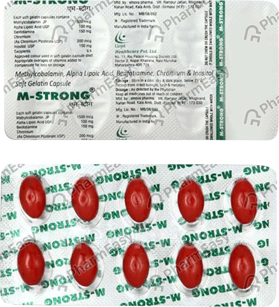 Buy M Strong Af Strip Of 10 Capsules Online at Flat 15% OFF | PharmEasy