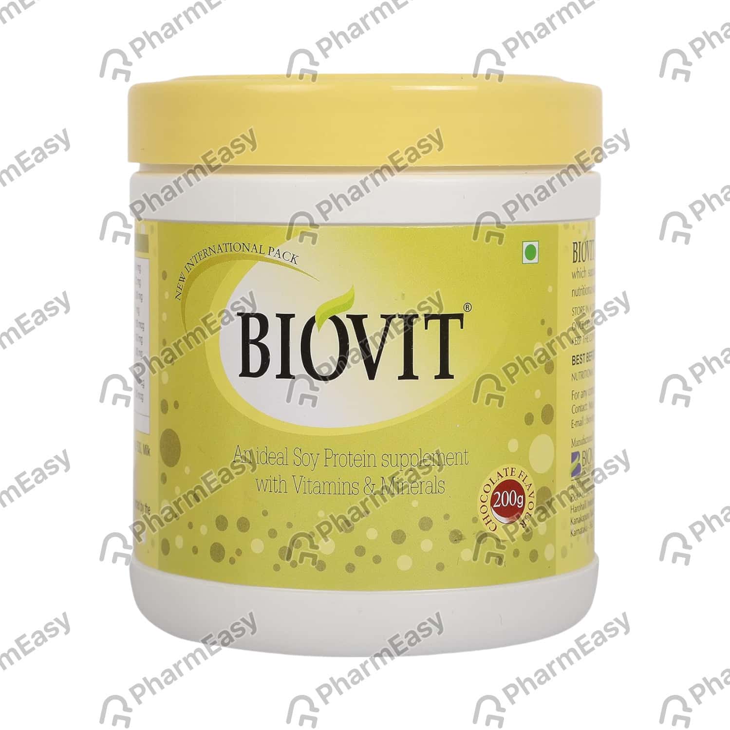 Buy Biovit Chocolate Flavour Bottle Of 200gm Powder Online at Flat 15% ...