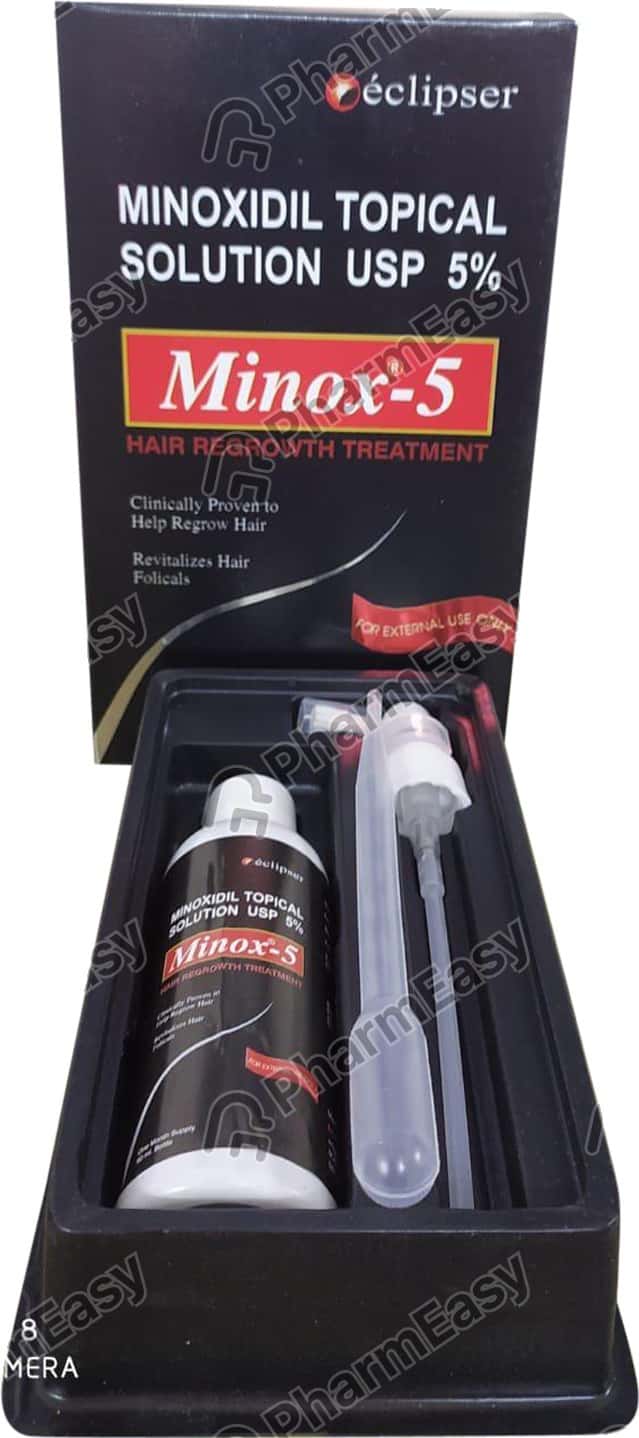 Minoxinol 5 %W/V Skin Solution (60): Uses, Side Effects, Price & Dosage ...