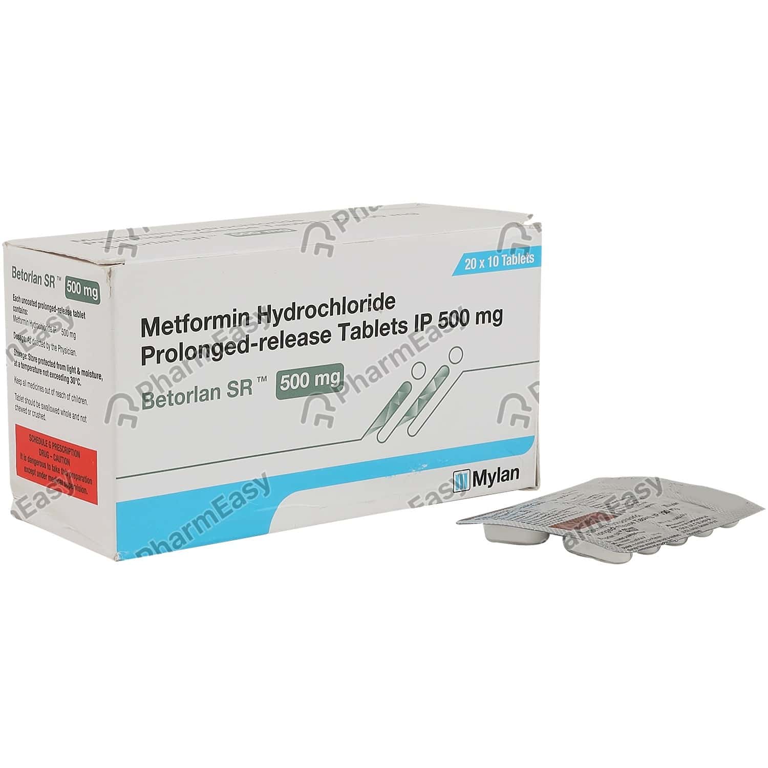 Betorlan Sr 500 MG Tablet (10): Uses, Side Effects, Price & Dosage ...