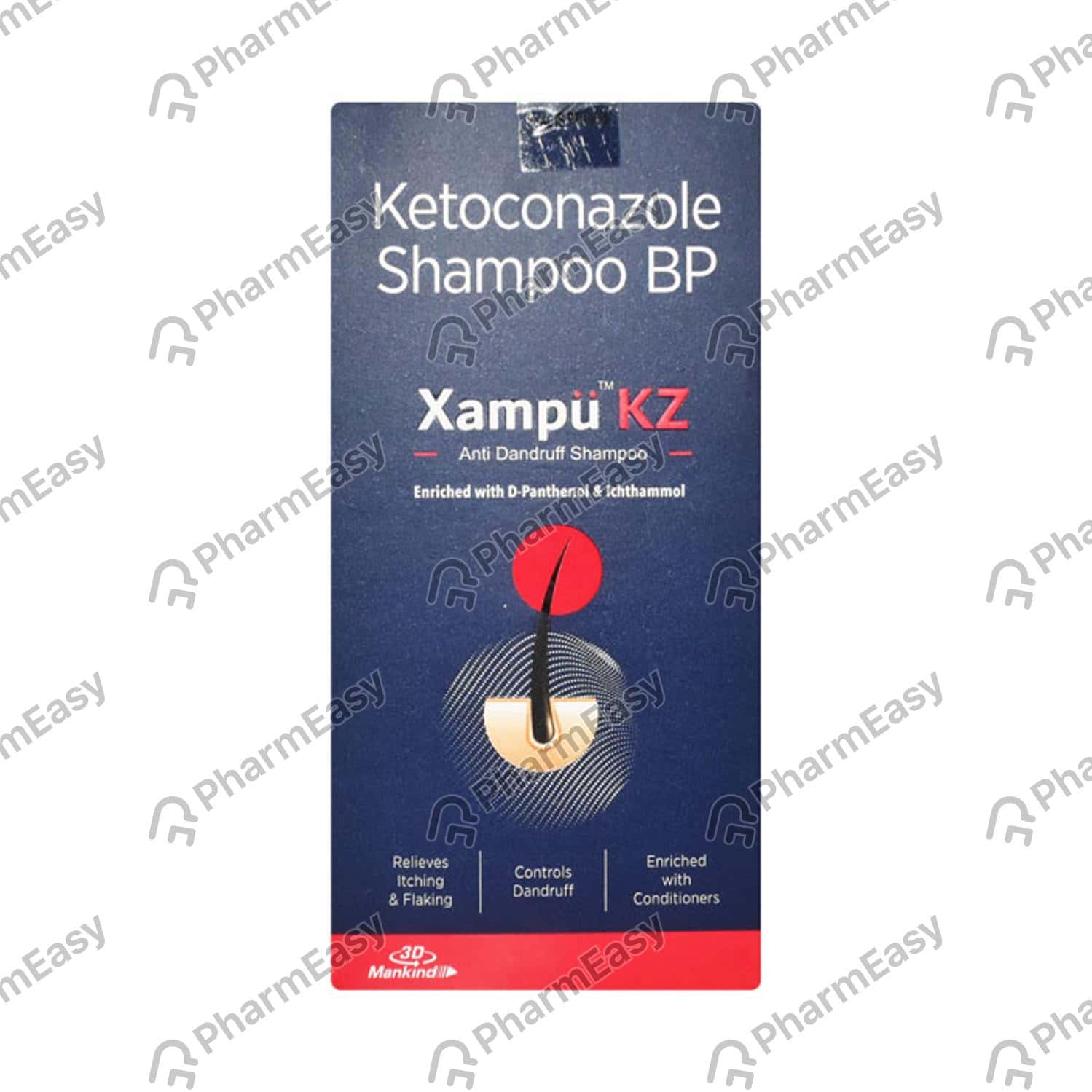 Xampu Kz 2 %W/V Shampoo (100): Uses, Side Effects, Price & Dosage ...