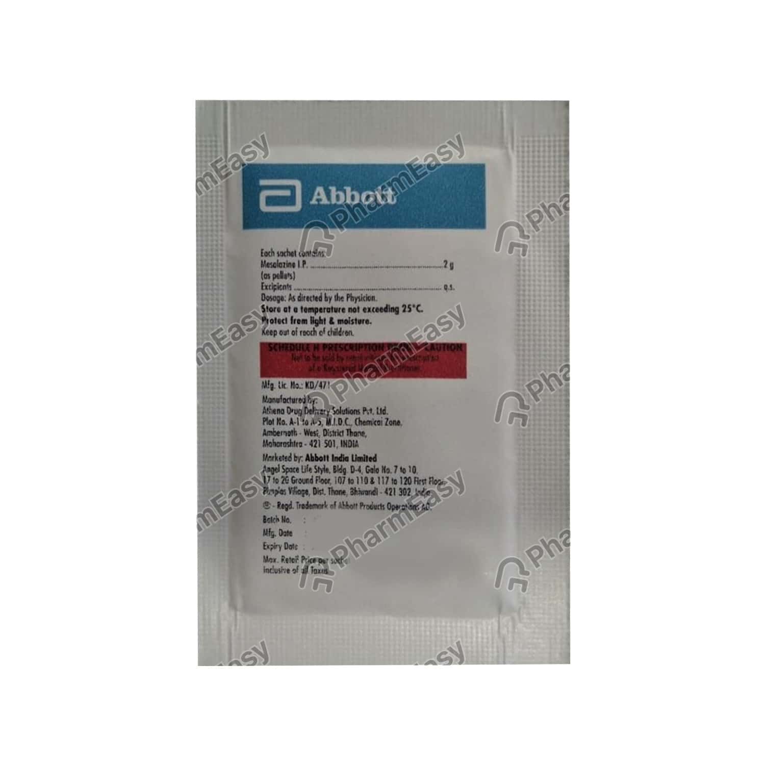 Buy Rowasa Sachet Of 2g Pellet Online at Flat 18% OFF* | PharmEasy