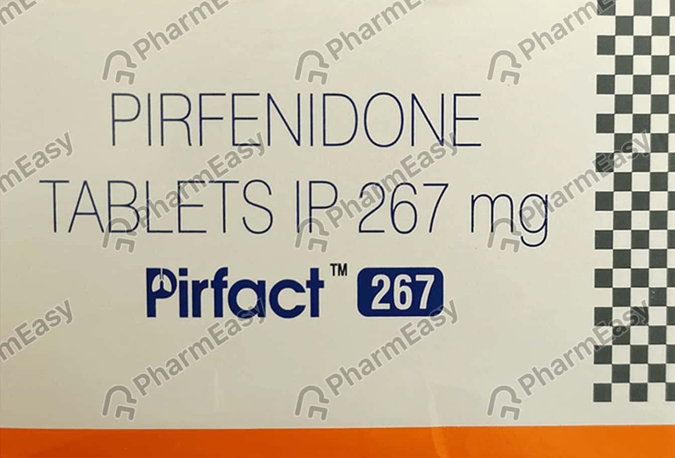 Pirfact 267 MG Tablet (10): Uses, Side Effects, Price & Dosage | PharmEasy