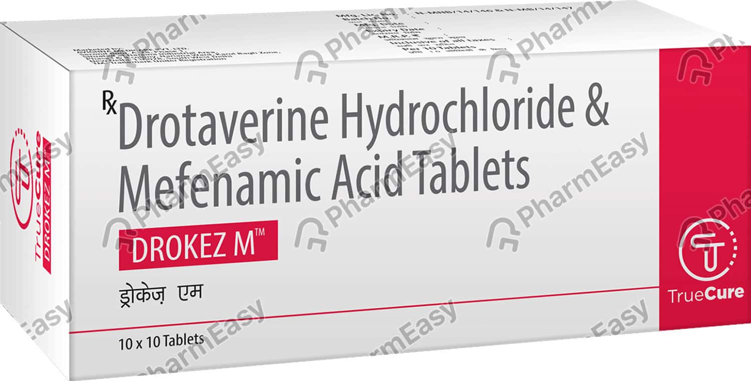 Buy Drotavin M 80 Mg/250 Mg Tablet 10 No'S Online at Flat 15% OFF ...