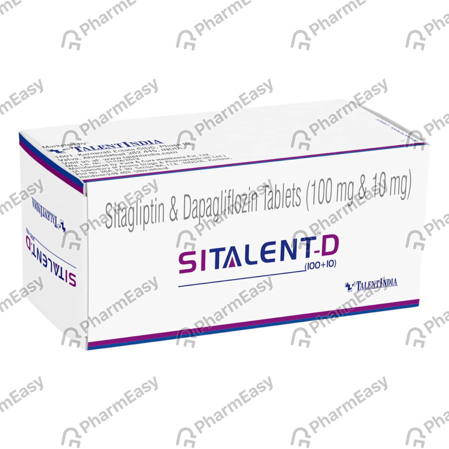 Sitalent D 100/10mg Strip Of 10 Tablets: Uses, Side Effects, Price ...