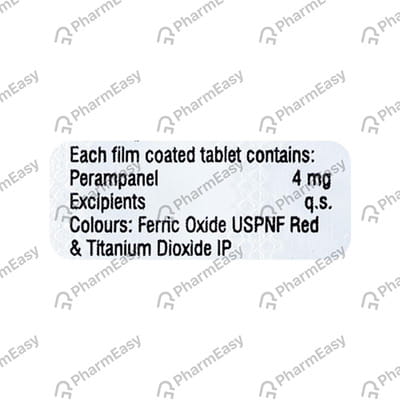 Buy Ampanel 4 MG Tablet (10) Online at Flat 15% OFF | PharmEasy