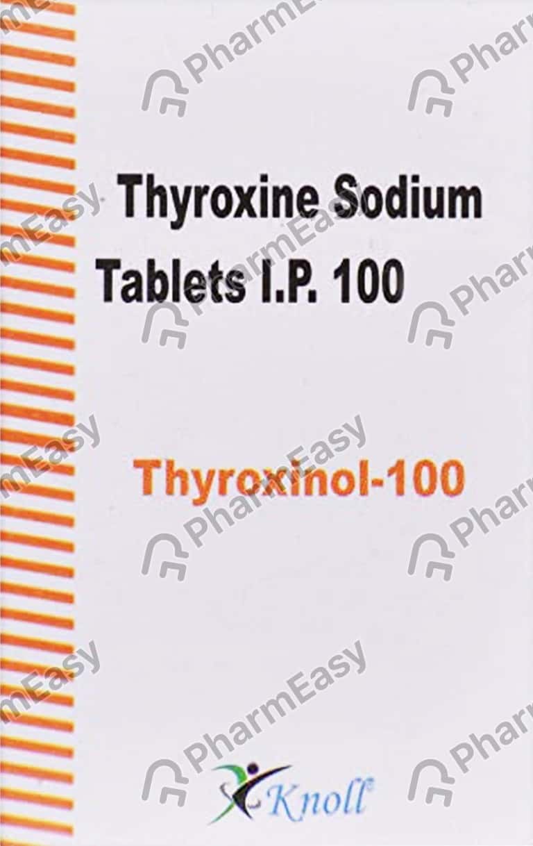 Thyroxinol 100 MCG Tablet (100): Uses, Side Effects, Price & Dosage ...
