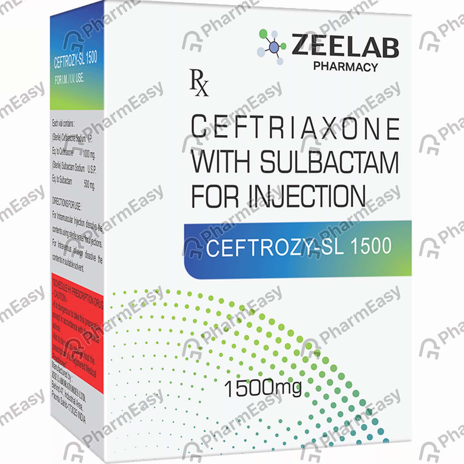 Buy Ceftrozy Sl 1500mg Dry Vial Of 1 Powder For Injection Online at ...