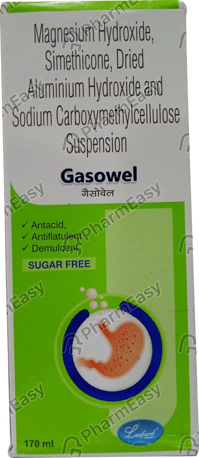 Buy Gasowel Suspension 170ml Online at Flat 15% OFF | PharmEasy
