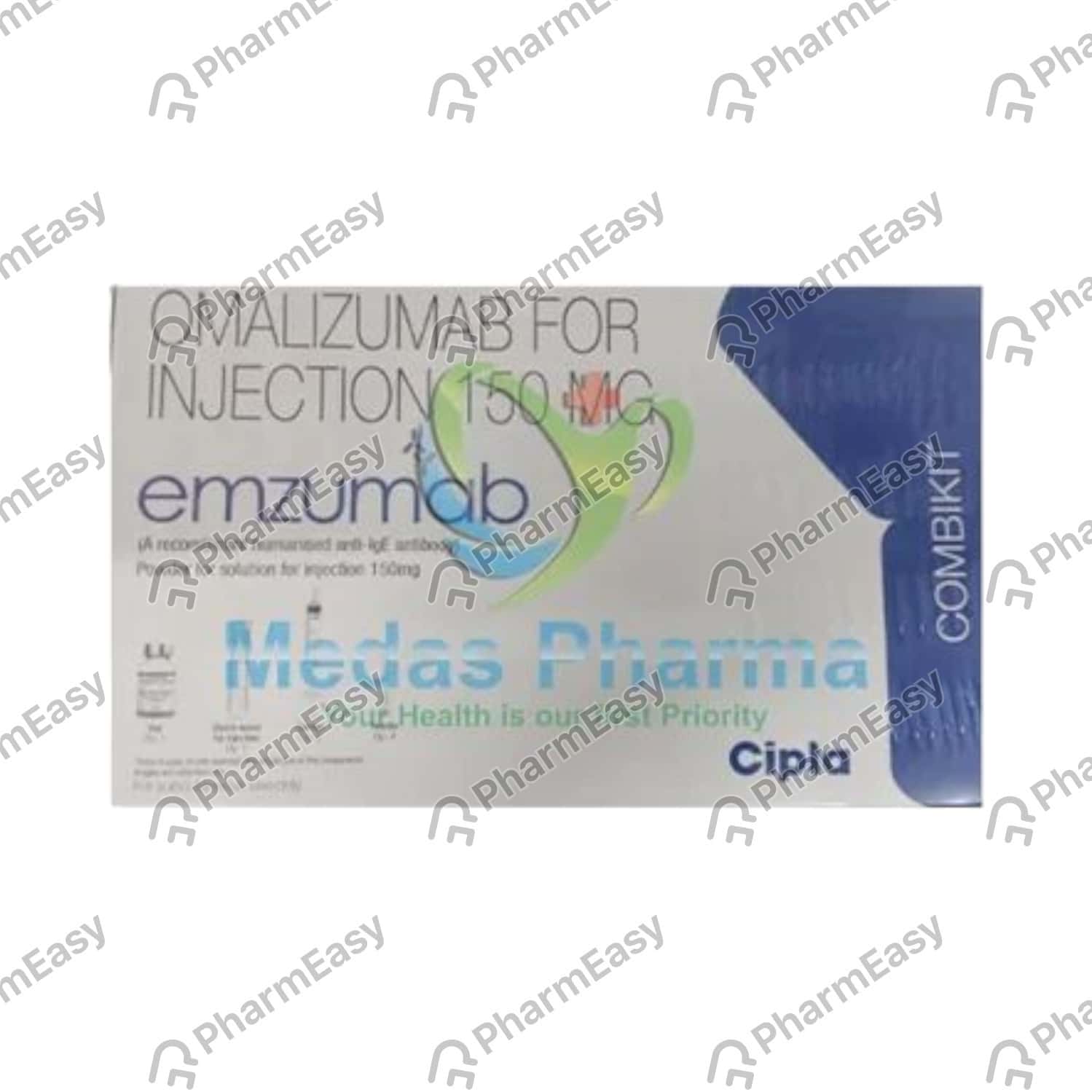 Buy Emzumab 150 MG Powder For Injection (1) Online at Flat 15% OFF ...