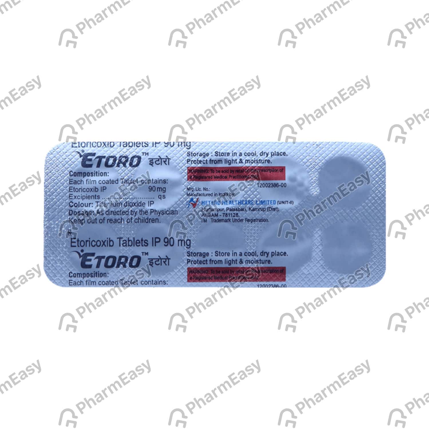 Etopro 90 MG Tablet (10): Uses, Side Effects, Price & Dosage | PharmEasy