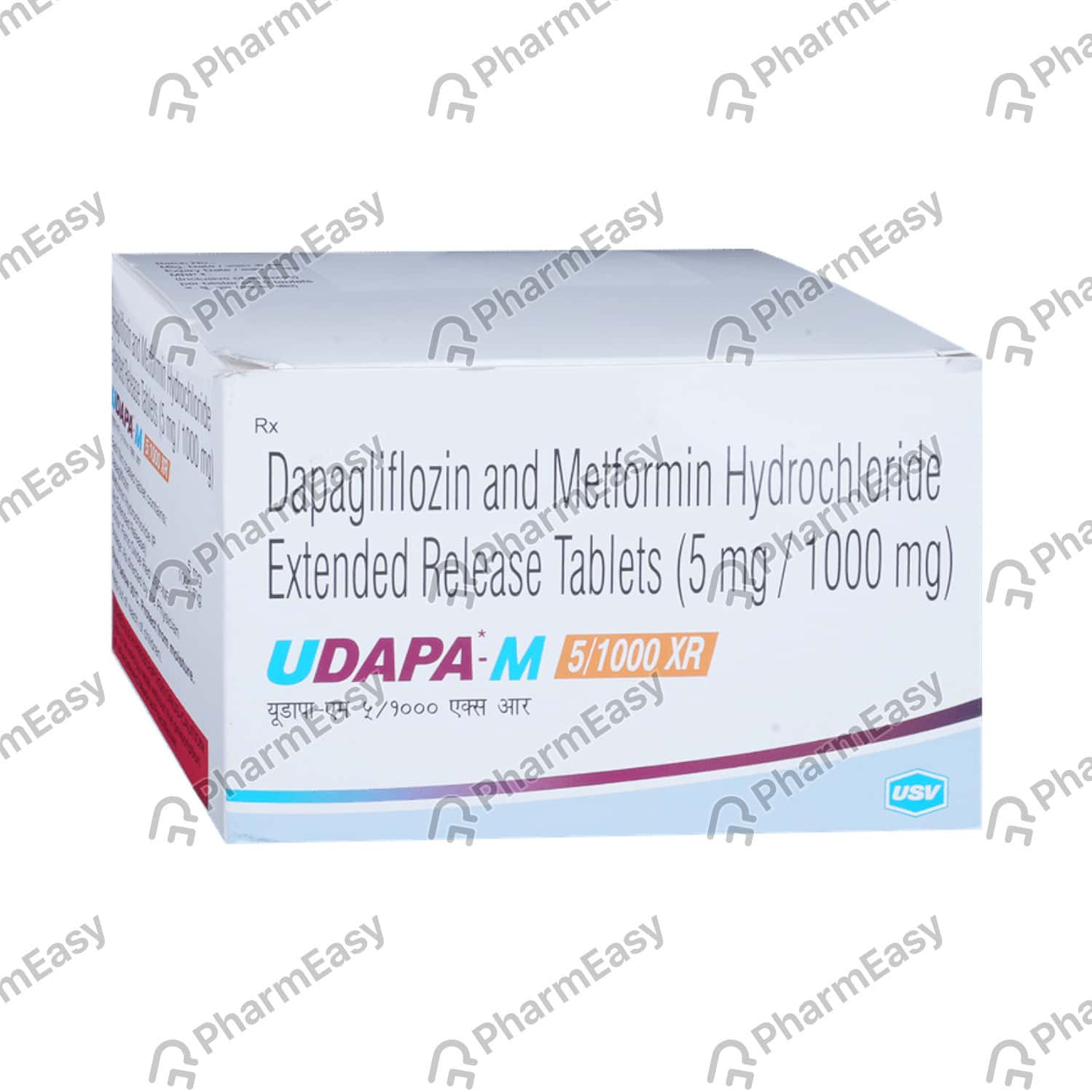 Udapa M 5/1000mg Xr Strip Of 10 Tablets: Uses, Side Effects, Price ...