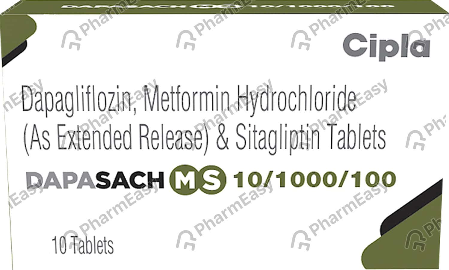 Dapasach Ms 10/1000/100mg Strip Of 10 Tablets: Uses, Side Effects ...